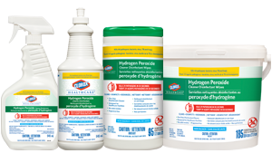 Clorox Healthcare® Hydrogen Peroxide Cleaner Disinfectants | CloroxPro