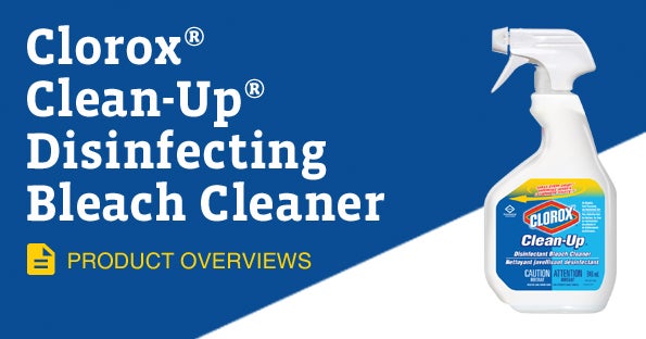 Clorox® Clean-Up® Disinfecting Bleach Cleaner | CloroxPro